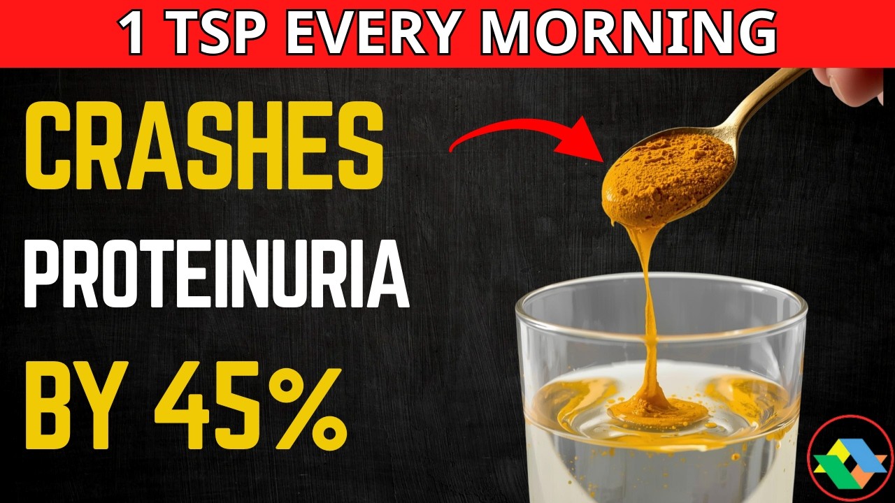 1 tsp Flush Out PROTEINURIA Overnight! #1 Best FOOD for Kidneys ...