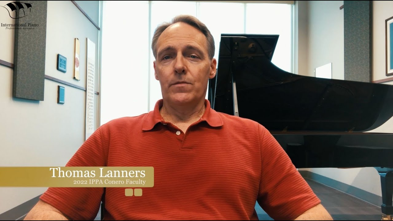 Dr. Thomas Lanners - Meet the 2022 IPPA Conero International Piano ...