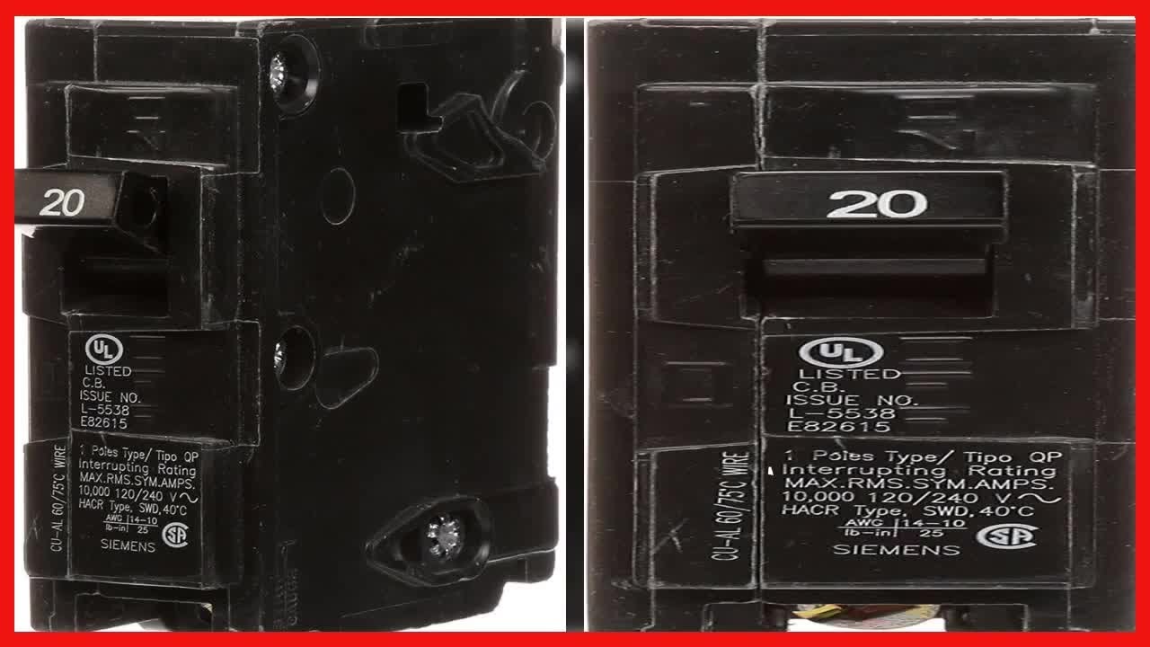 Great product - Q120 20-Amp Single Pole Type QP Circuit Breaker - YouTube