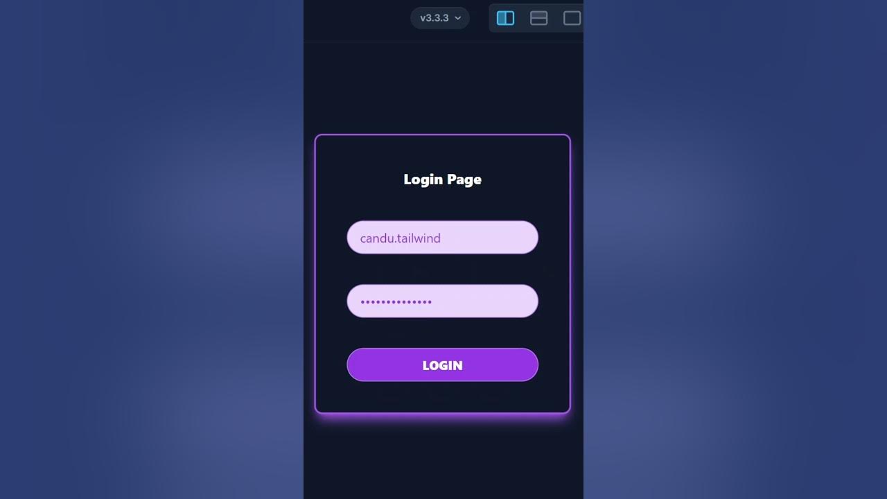 Cara membuat simple login form dengan TailwindCSS #web #webdesign #css #login #form #tailwindcss ...
