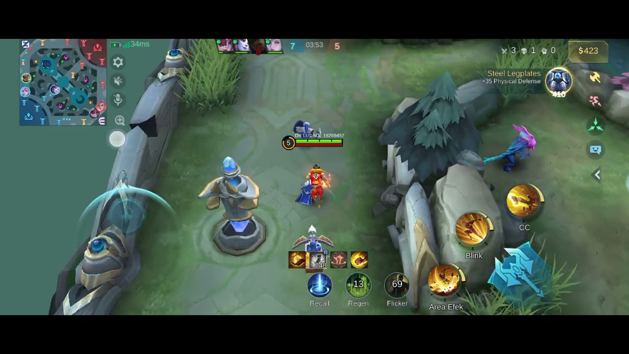 cara memakai Hero Chou di mobilegen / ml - YouTube