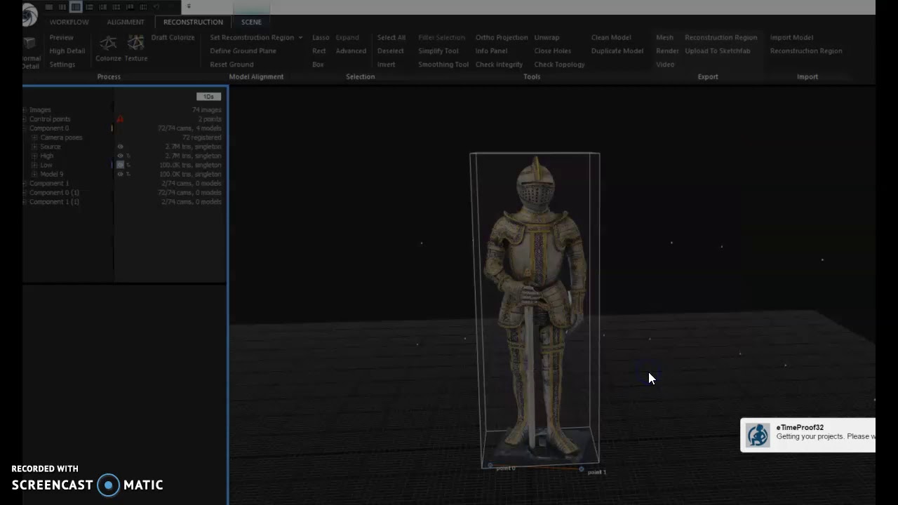 Reality Capture: Exporting Mesh - YouTube