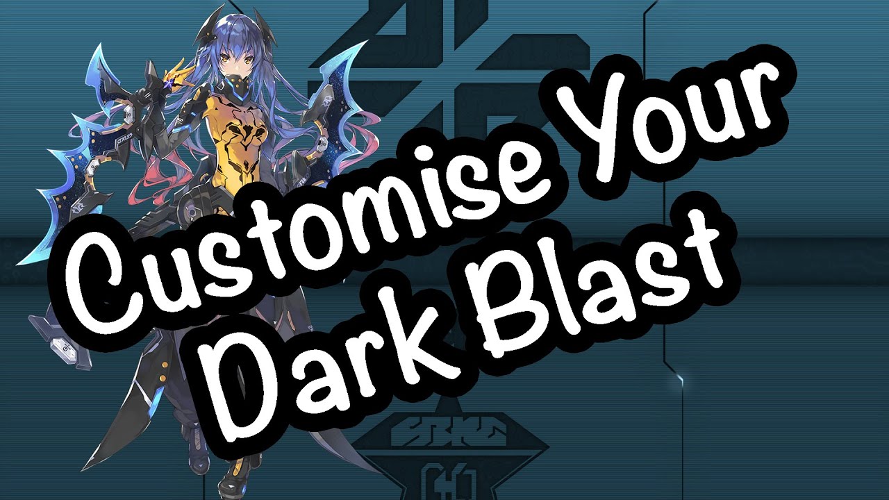 [PSO2] Customising Dark Blast - YouTube