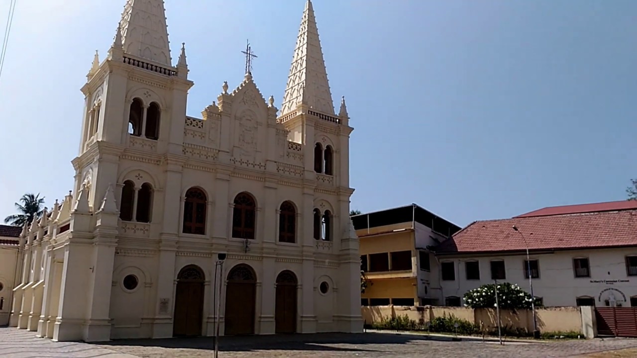 Santa Cruz Cathedral Basilica Fort Kochi | Built by Portuguese in 1505 ...