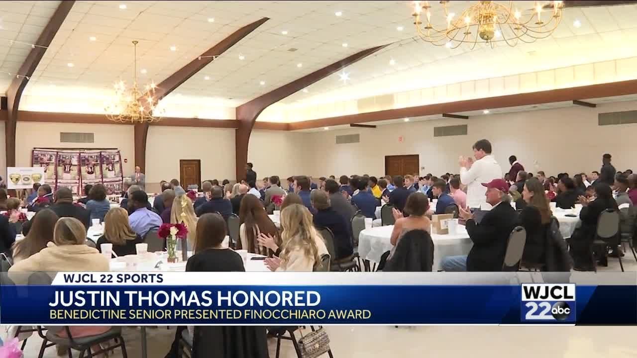 Benedictine's Justin Thomas awarded second straight Mike Finocchiaro ...