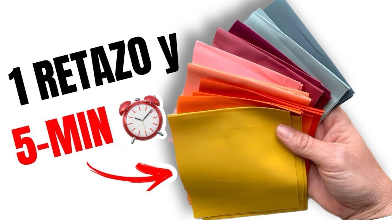 Con un retazo y 5 minutos haces esta idea increíble PARA TU COCINA ...