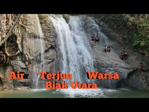 Air Terjun Warsa Biak Utara - YouTube
