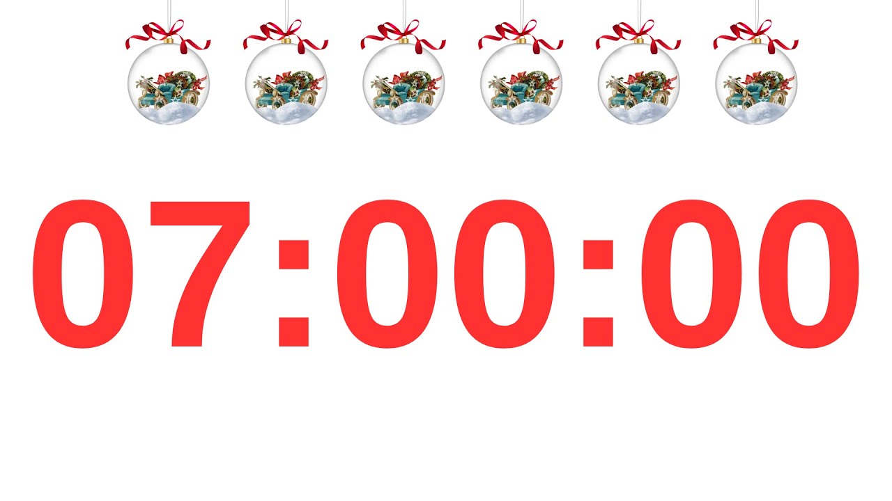 7 Hour Countdown Timer | 420 Minute Countdown for Study, Work, Focus ...