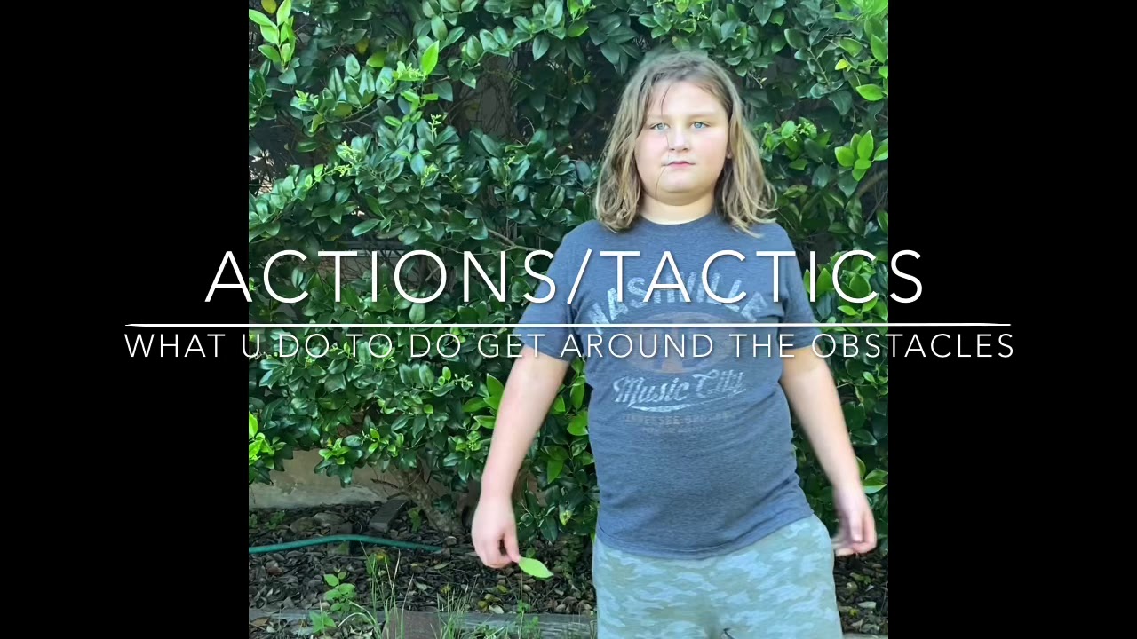 Actions & Tactics Acting Lesson - YouTube