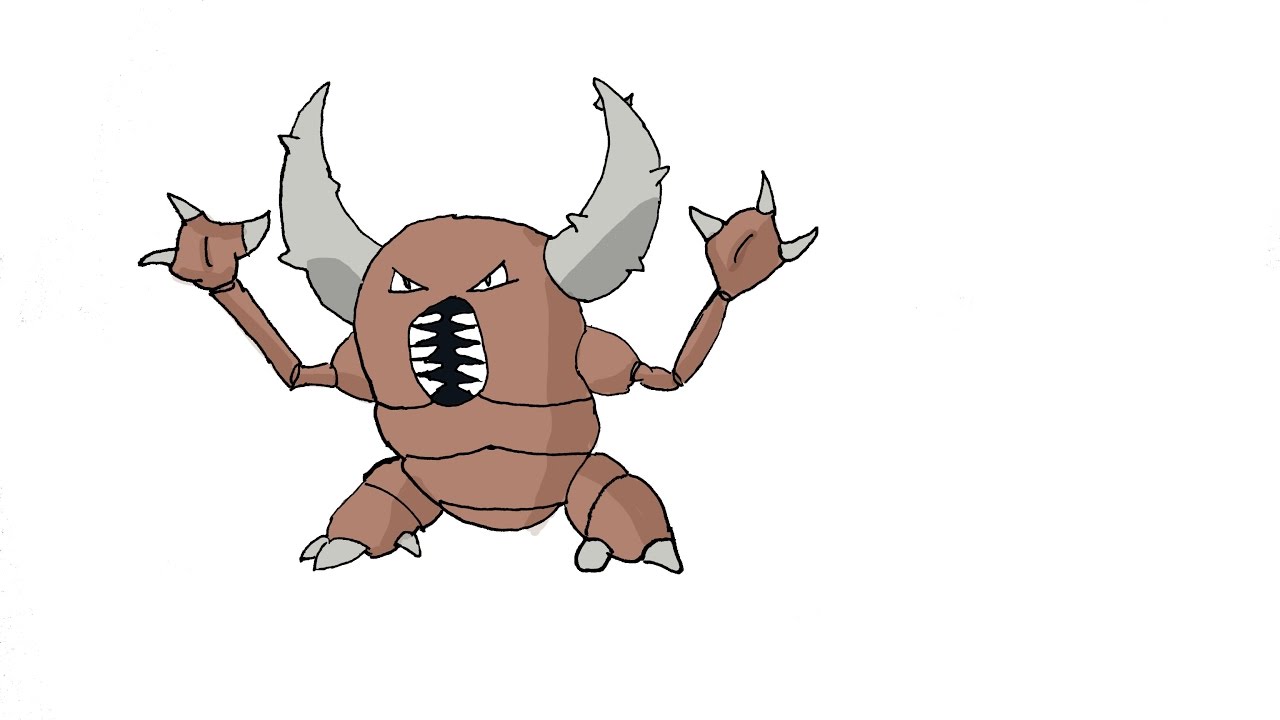 How To Draw Pinsir (POKEMON) - YouTube