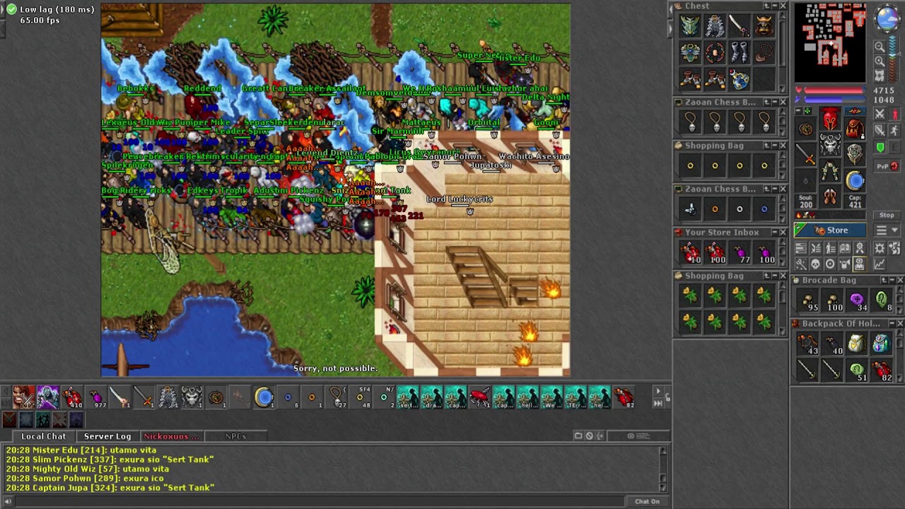 Tibia - Helera - Liberty Bay Fight 01 DEC 2018 - YouTube
