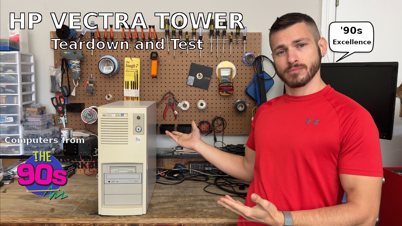 The HP Vectra XA Tower - Beast computer from the '90s. Teardown and ...
