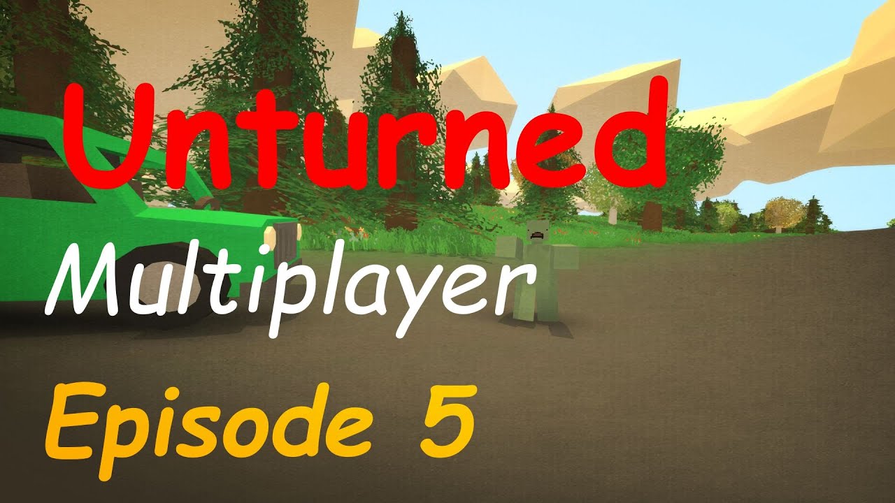 Let's Play Unturned | Multiplayer - Episode 5: "Nightvision og AK-47 ...