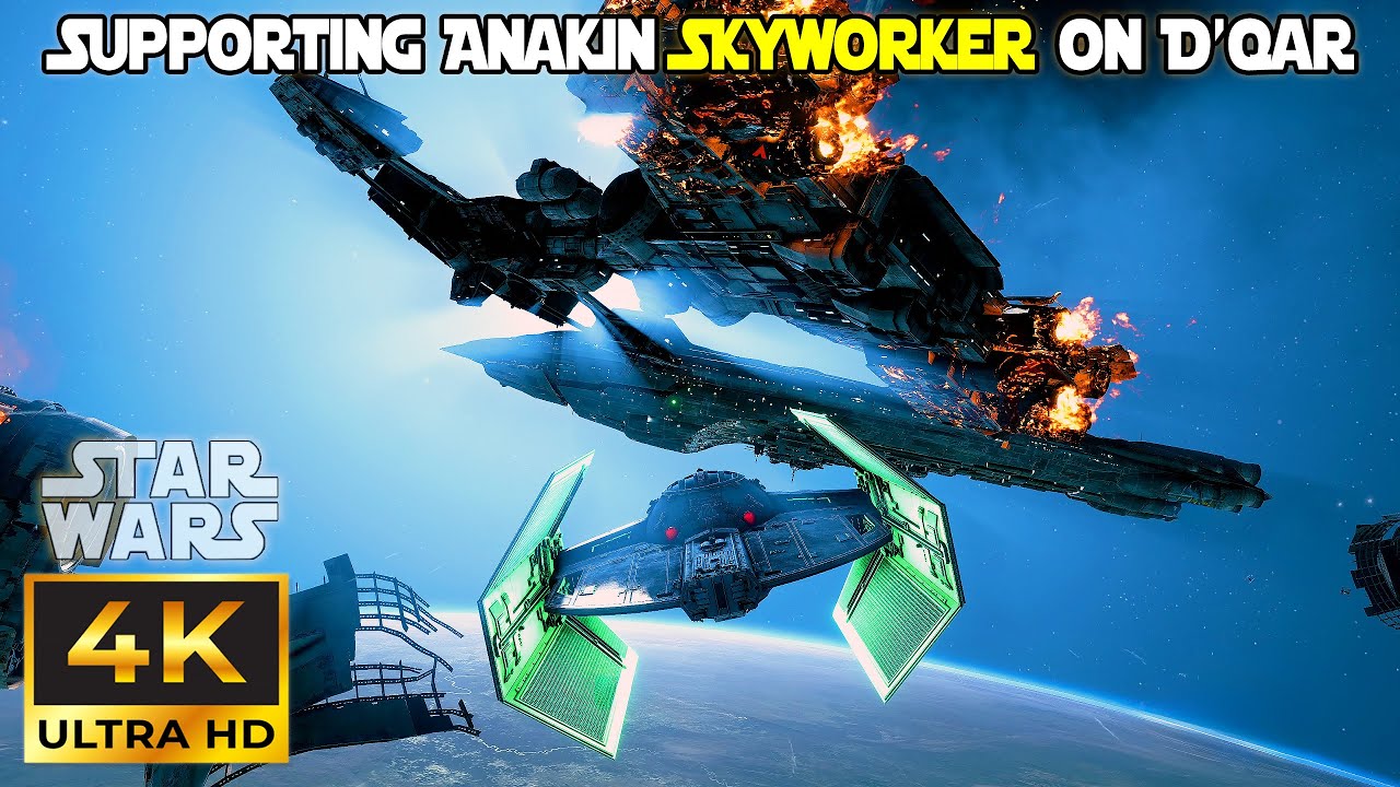 Supporting Anakin Skyworker on D'Qar | Star Wars Battlefront 2 ...