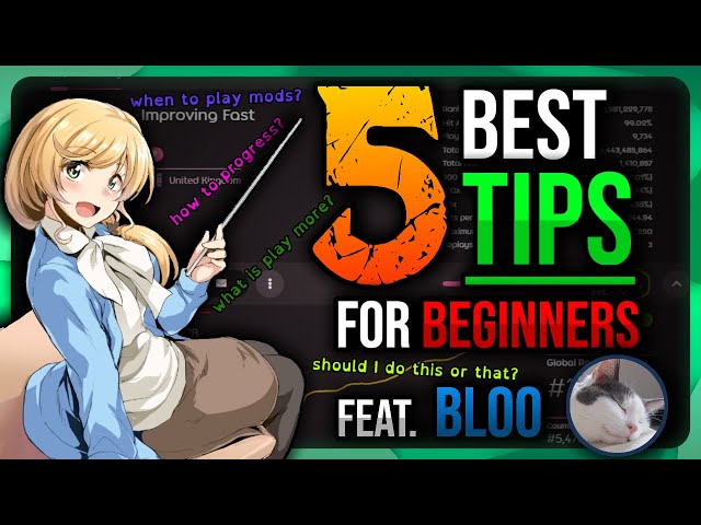 osu! 5 Best Improvement Tips for Beginners (feat. bloo)