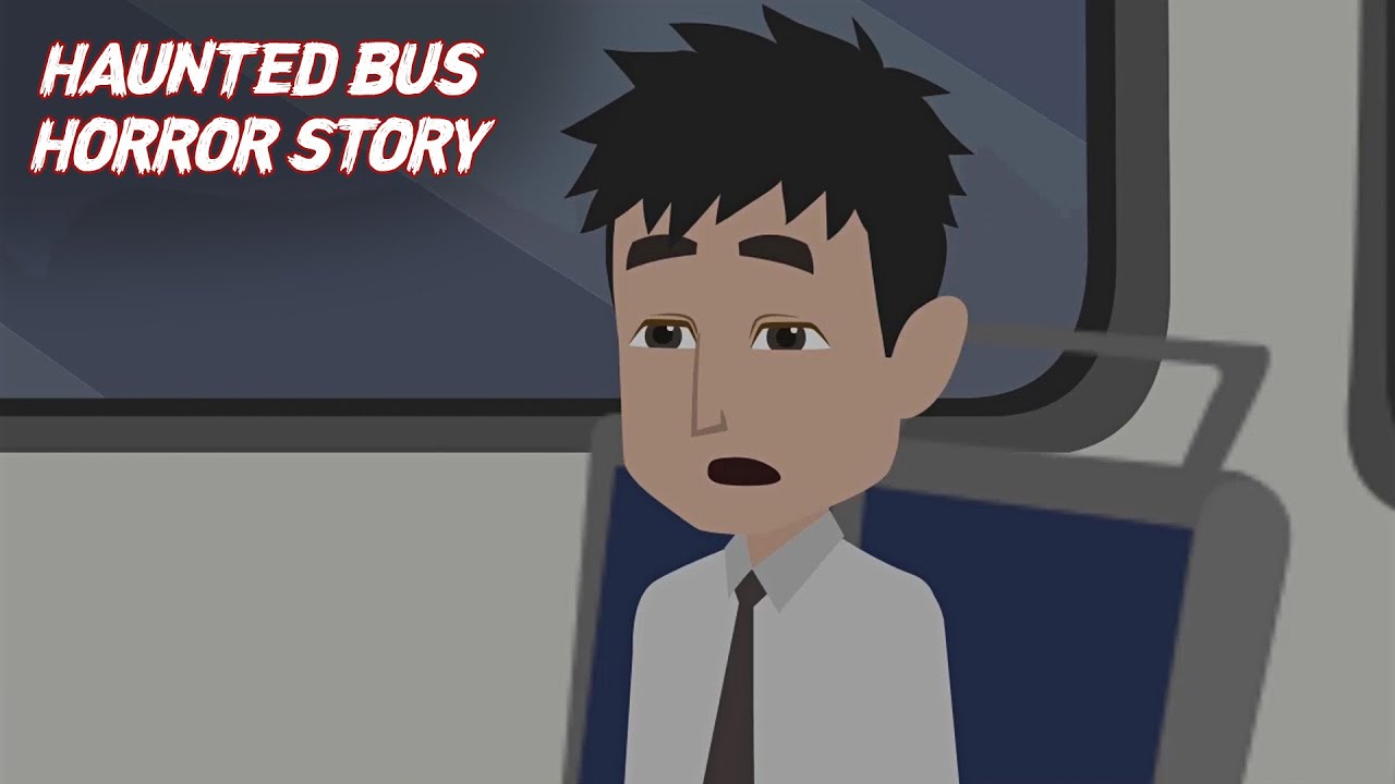 Haunted Bus Horror Story | Animated Stories In Hindi - YouTube