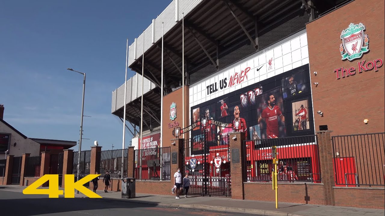 Liverpool Walk: Outside Anfield | Liverpool F.C.【4K】 - YouTube