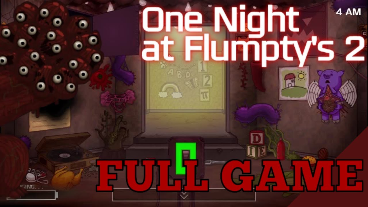 One Night at Flumpty's 2 (Walkthrough) || Normal Mode, Hardboiled Mode ...
