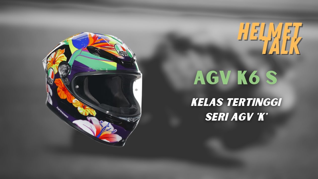 #review Helmet Talk - AGV K6 S 2023 - Helm Ringan Cocok Untuk Touring ...