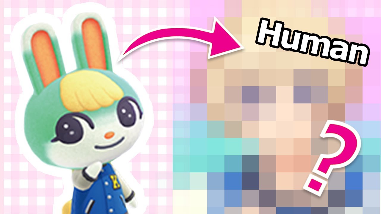 Turning Animal Crossing Characters into HUMANS - YouTube