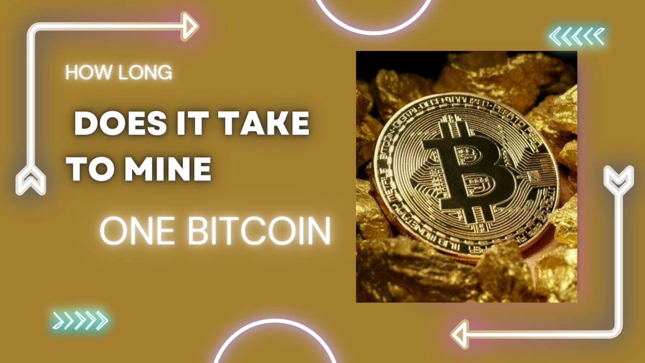 How long does it take to mine one Bitcoin - YouTube