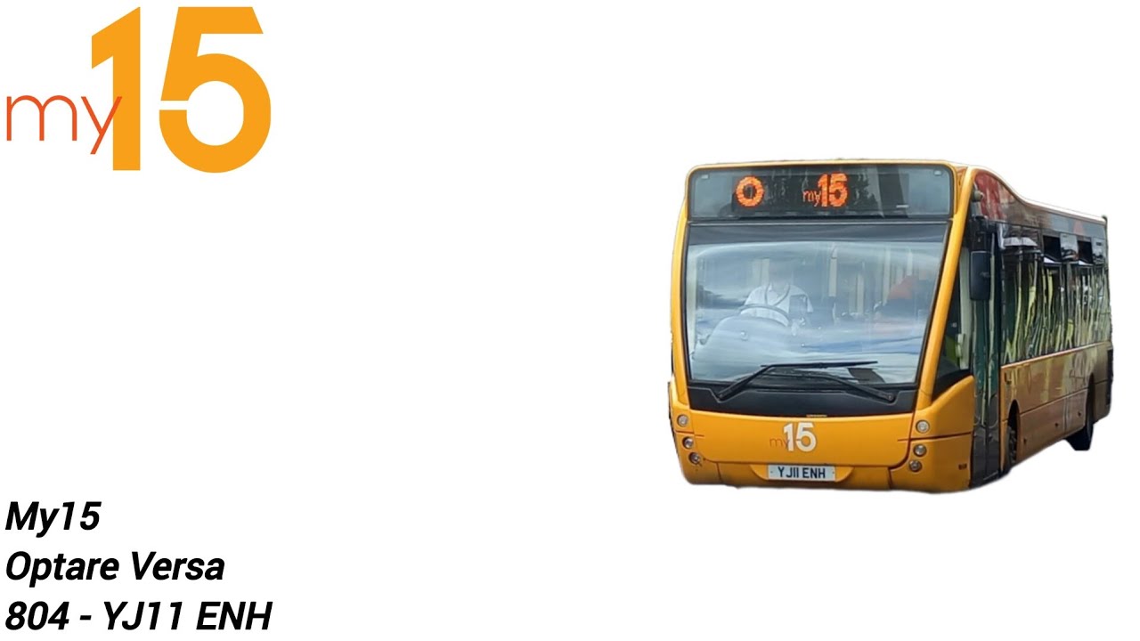 Trentbarton 804 - YJ11 ENH | Optare Versa | My15 - YouTube