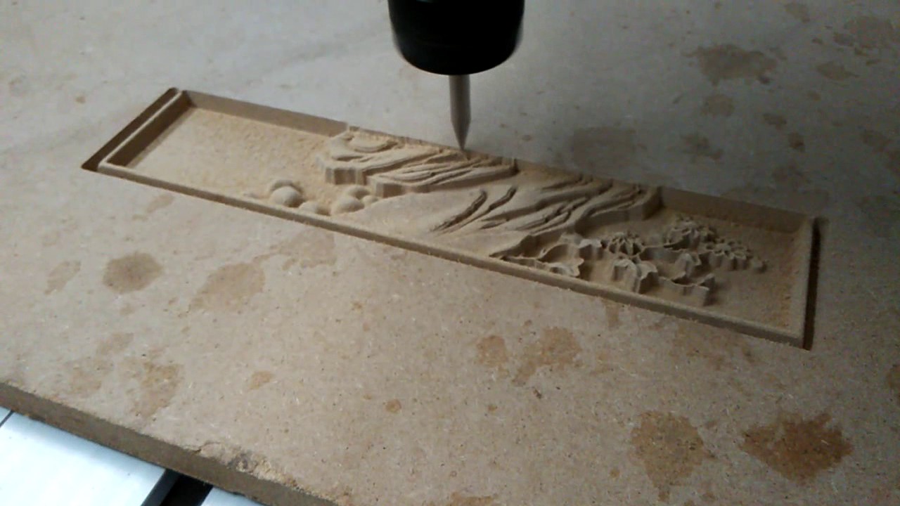 Y axis dual ball screw cnc router - YouTube