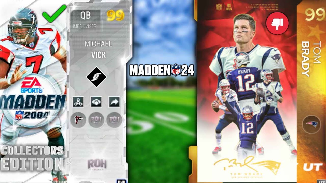 MICHAEL VICK SHOWS WHY HE IS BETTER THEN TOM BRADY | MADDEN 24 - YouTube