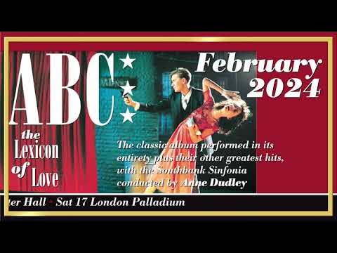 ABC Lexicon Of Love Orchestra Tour 2024 - YouTube