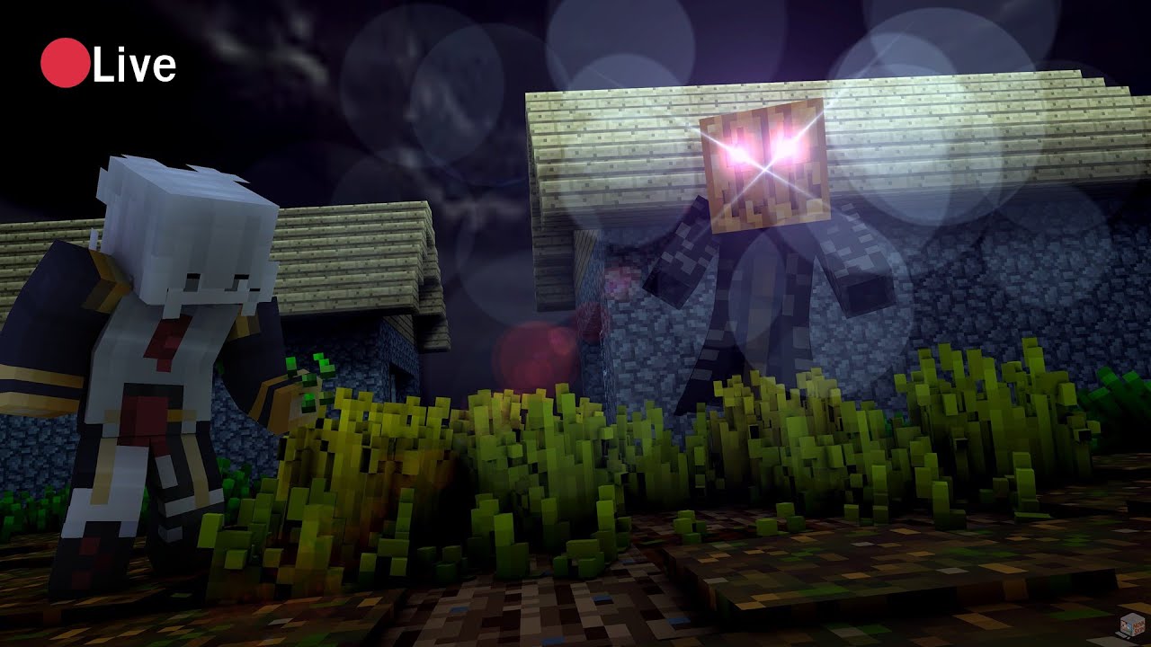 [🔴Live ] Horror Minecraft | ผีหรอ ไม่กลัวหรอก! - YouTube