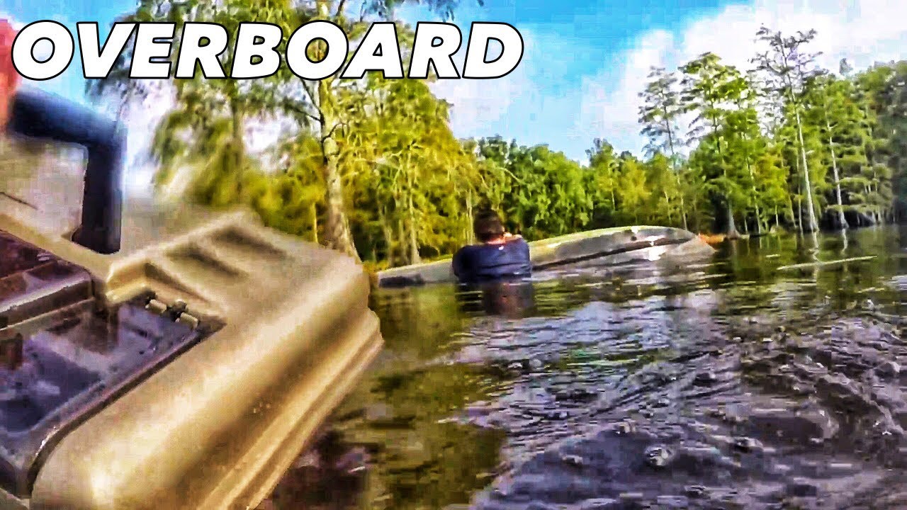 We Flipped Overboard in the Jon Boat - YouTube