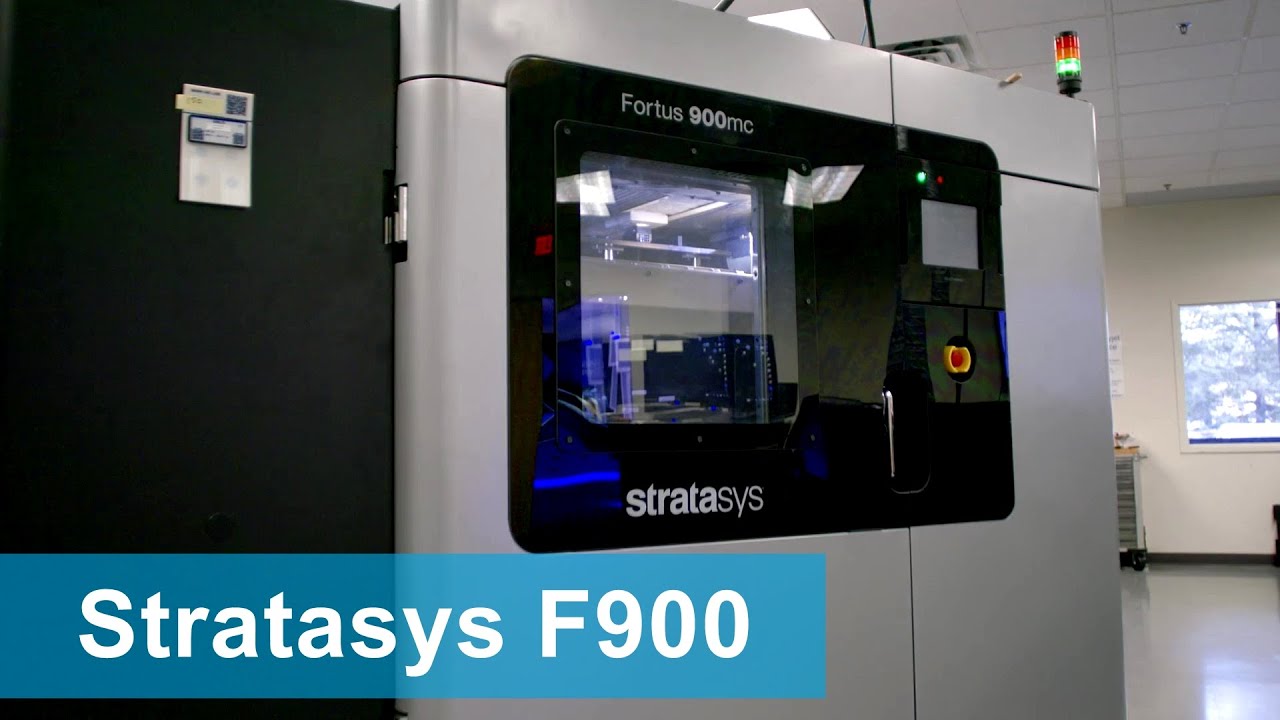 Stratasys F900 3D nyomtató - YouTube