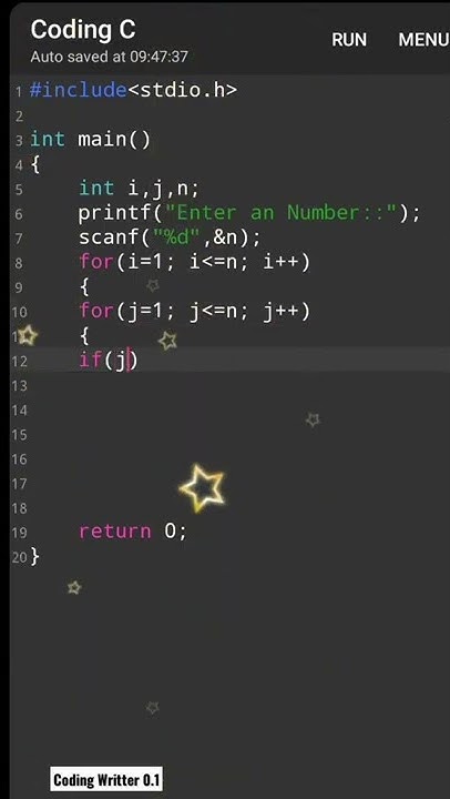 U pattern tutorial video in C programming ll 💯💯#short #youtubeshorts #language - YouTube