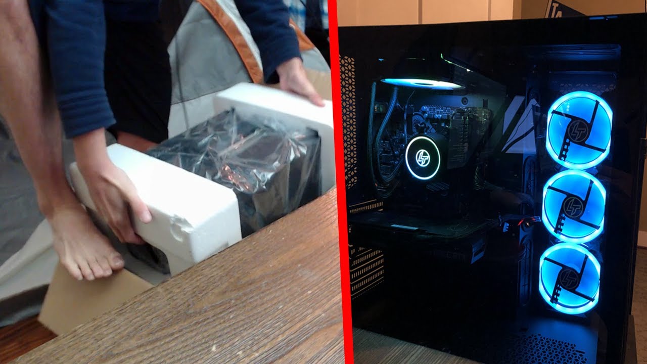 Scuffed $2000 PC UNBOXING AND SETUP - YouTube