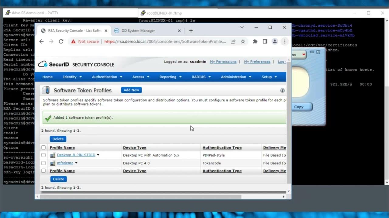 PowerProtect Appliances: Configuring and Enabling Multifactor Authentication for Local users ...