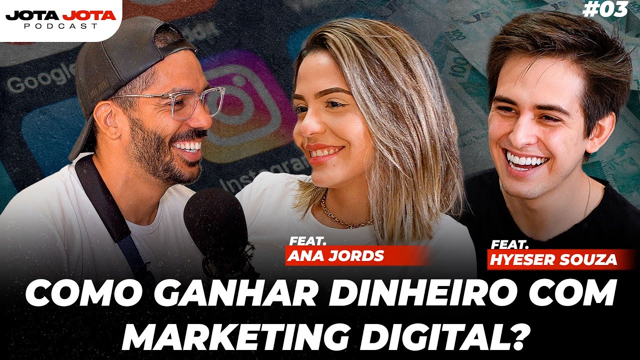 MILIONÁRIOS ANTES DOS 30 COM MARKETING DIGITAL (Ana Jords e Hyeser ...