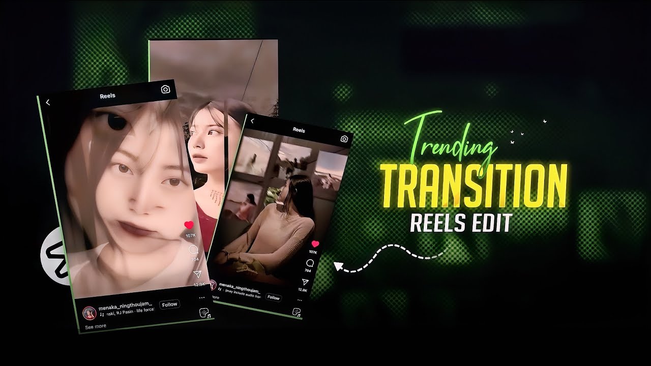 Transition effects🔥 - Instagram trending reels editing | Capcut video ...