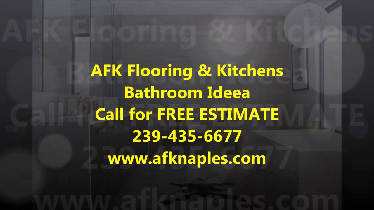 Free Estimate at AFK Flooring & Kitchens , bathrooms idea - YouTube