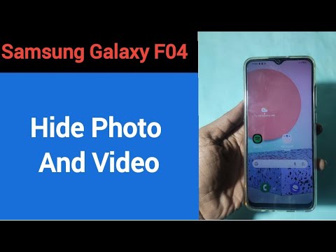 How to show and hide photo and video, Samsung galaxy F04 me photo hide kaise karen - YouTube