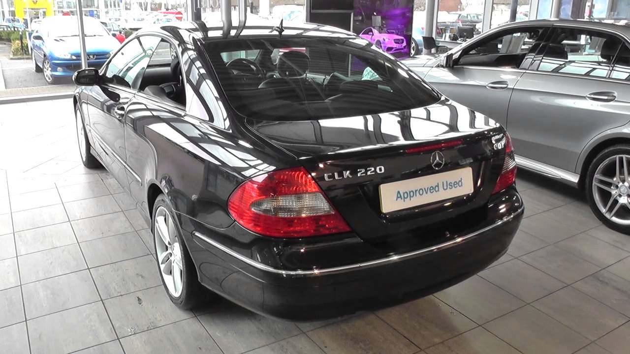 Mercedes-Benz CLK 220 CDi Avantgarde 2dr Tip Auto U25063 - YouTube