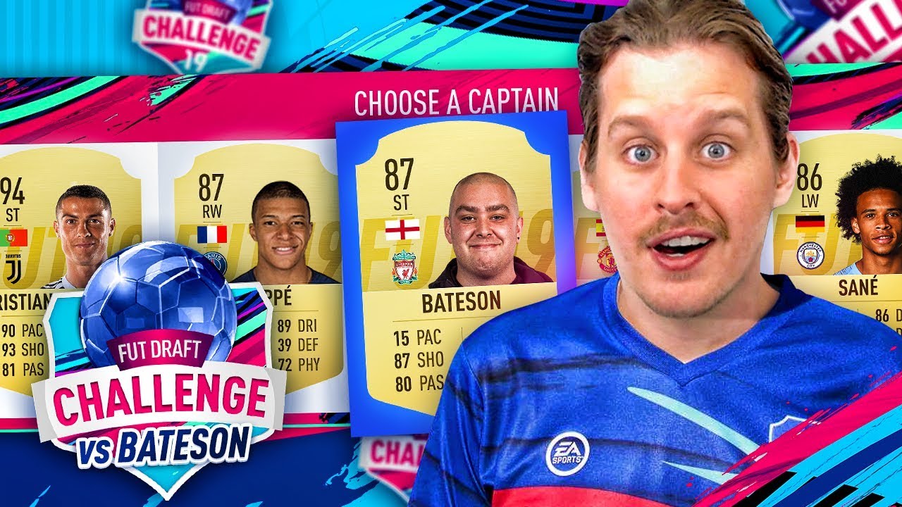 MY FIRST FIFA 19 FUT DRAFT CHALLENGE vs BATESON! FIFA 19 ULTIMATE TEAM ...