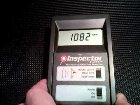 How to test radioactive radon contamination using a TV screen and a ...