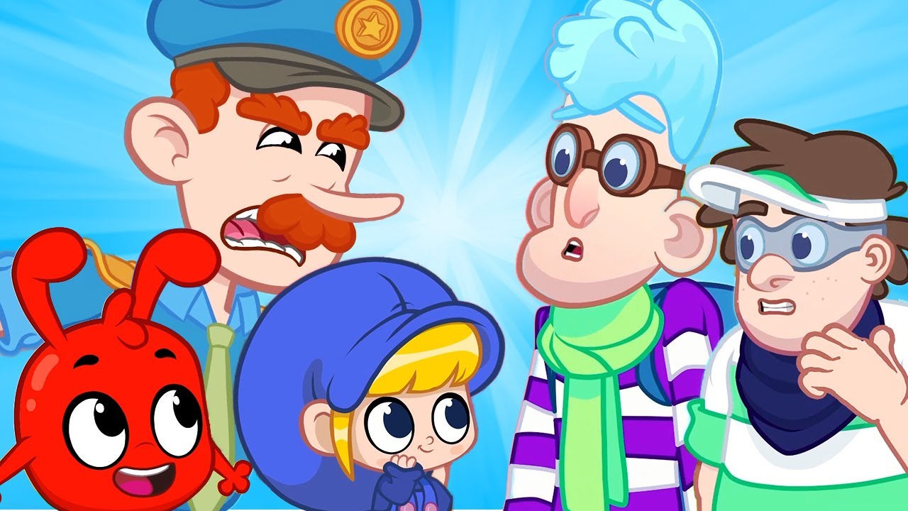 Police Officer Freeze - Mila and Morphle's Day Out | Cartoons for Kids ...