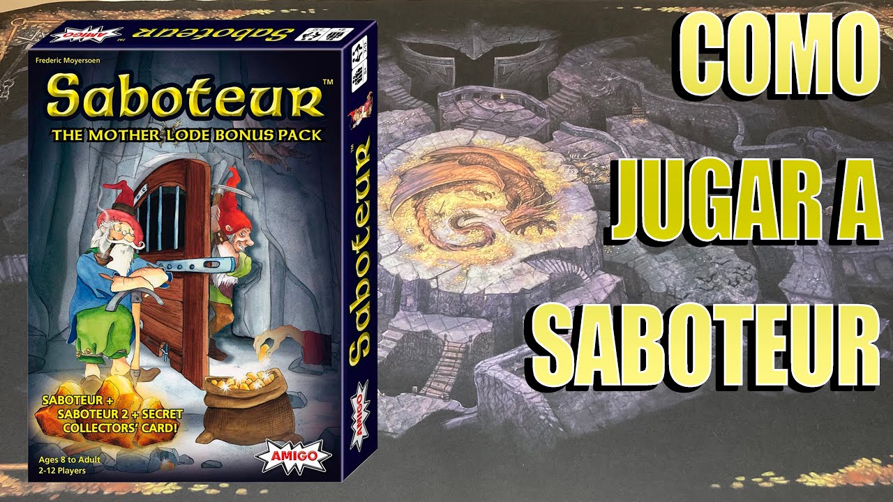 COMO SE JUEGA A LA EXPANSION DE SABOTEUR - ¡VOLVEMOS A POR MAS ORO ...