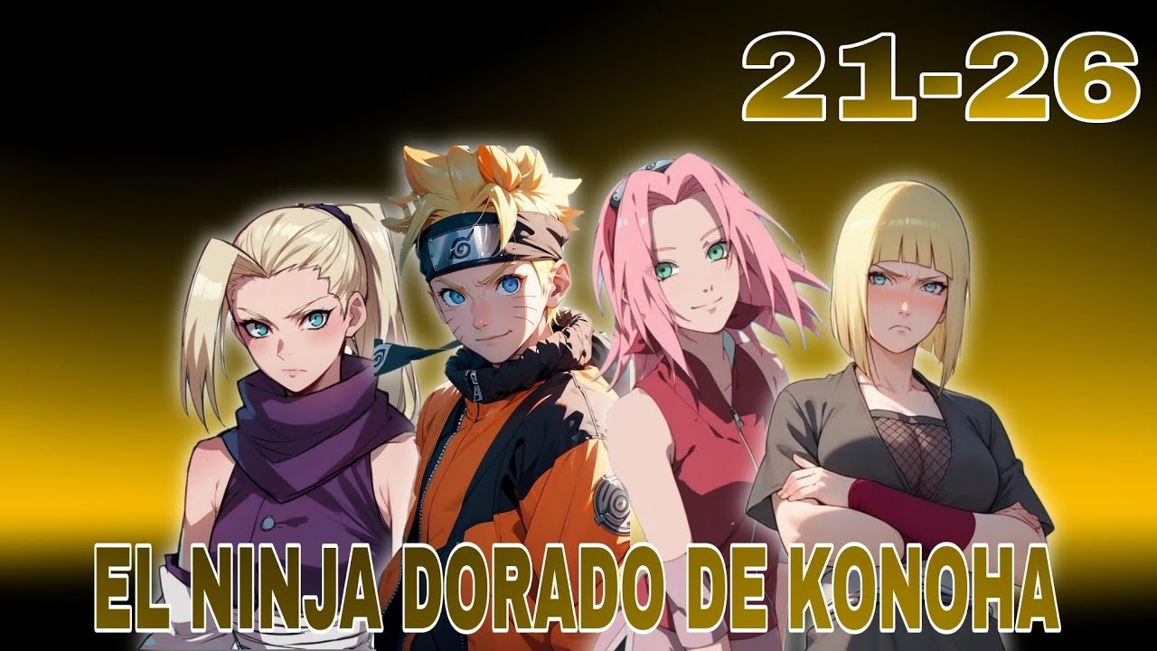 El Ninja Dorado de Konoha capítulo 21 al 26 - YouTube