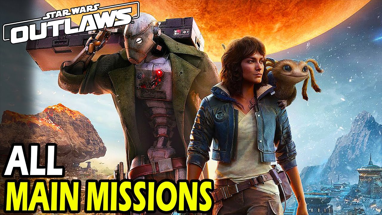 All Main Mission Walkthrough - Star Wars Outlaws - YouTube