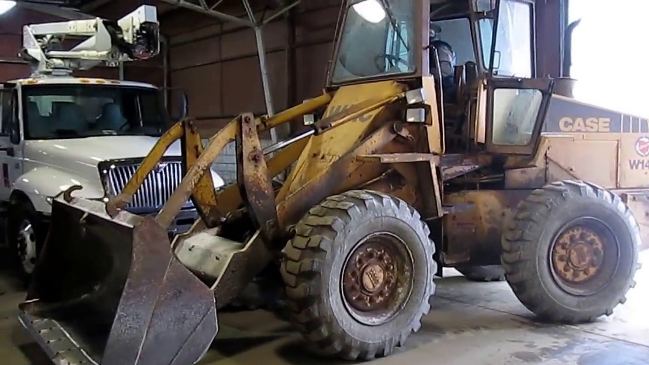Case W14C Loader | For Sale | Online Auction - YouTube