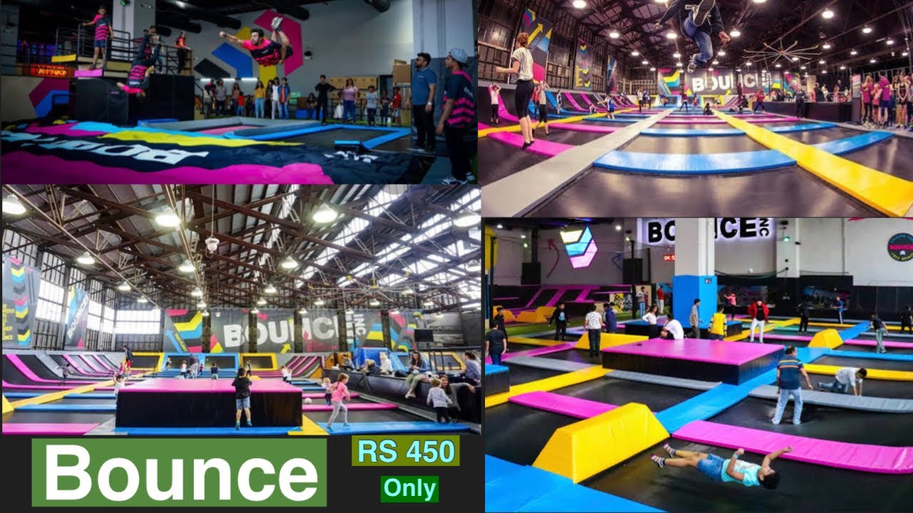Bounce India | India largest trampoline park | infinity Bounce | best ...