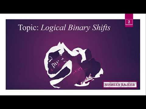 Logical Binary Shifts - YouTube