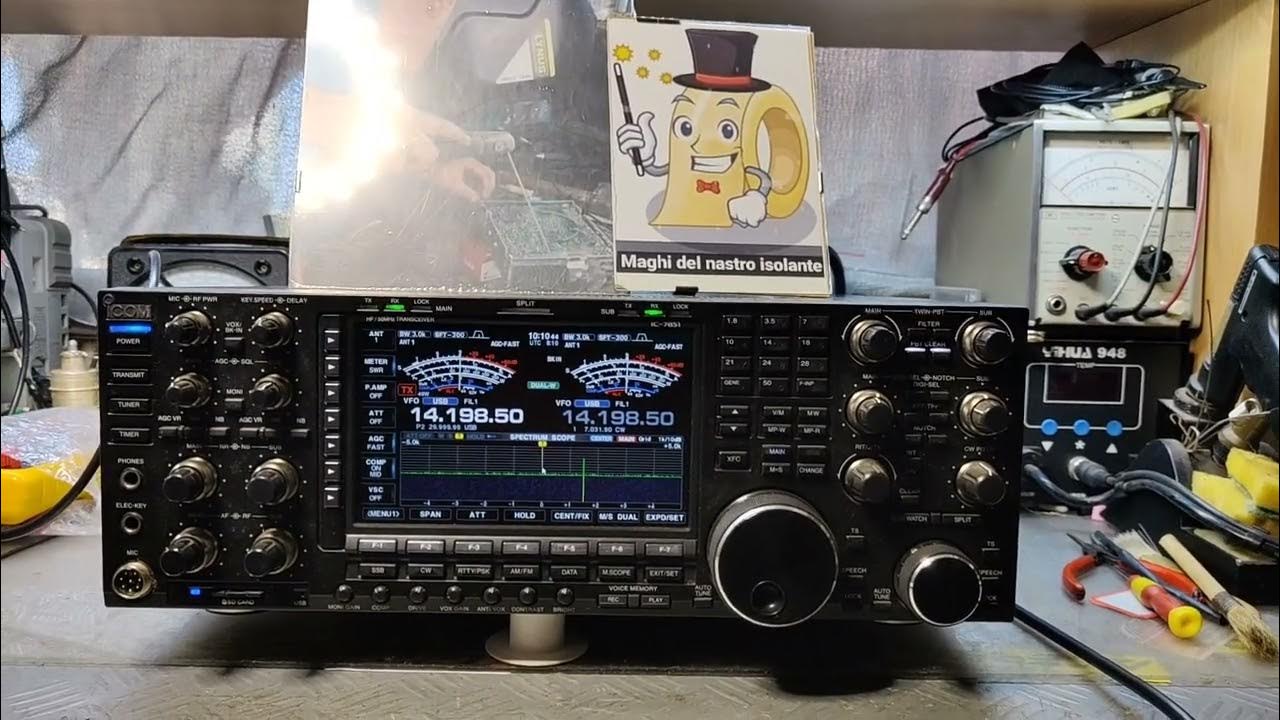 Icom IC-7851 e maghi vari!!! - YouTube